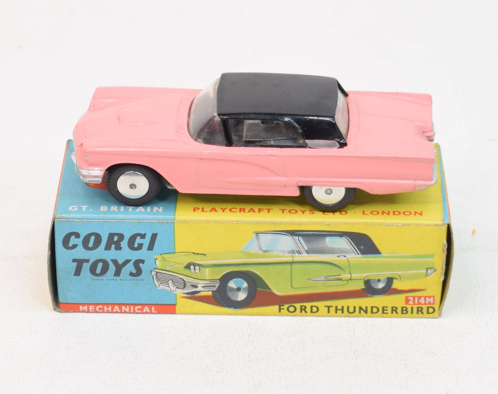 Corgi Toys 214m Thunderbird Virtually Mint/Nice box – JK DIE-CAST MODELS