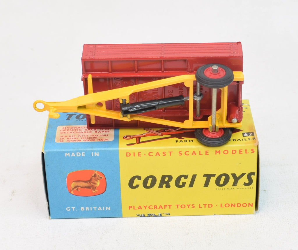 Corgi toys 62 Farm Trailer Virtually Mint/Boxed – JK DIE-CAST MODELS