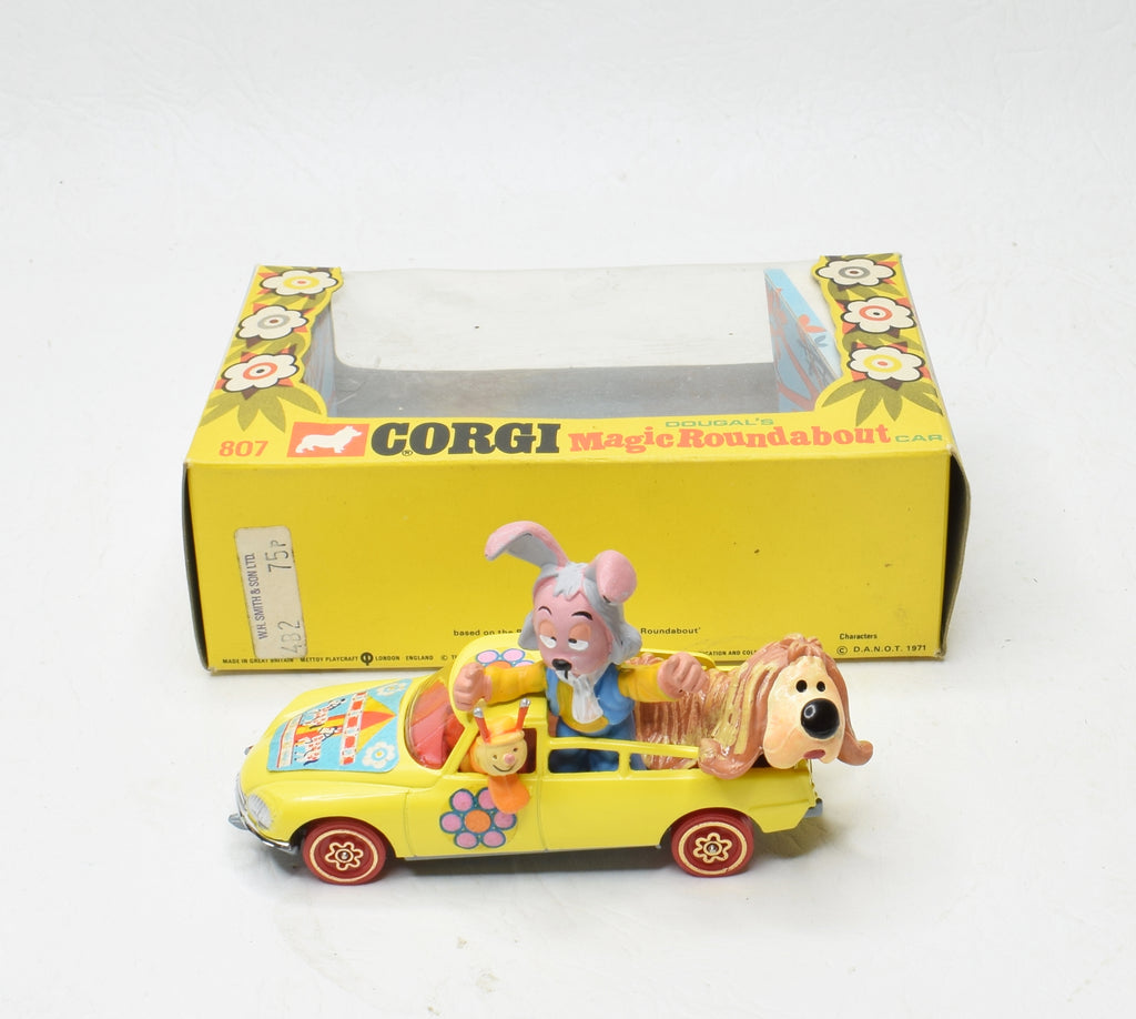 Corgi toys 807 Dougal's car Virtually Mint/Boxed – JK DIE-CAST MODELS