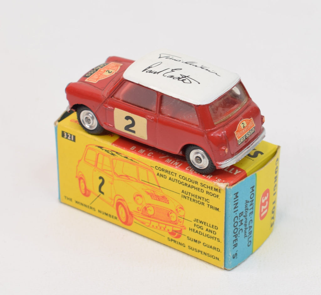 Corgi toys 321 B.M.C Mini Cooper 'S' Virtually Mint/Boxed – JK DIE-CAST ...