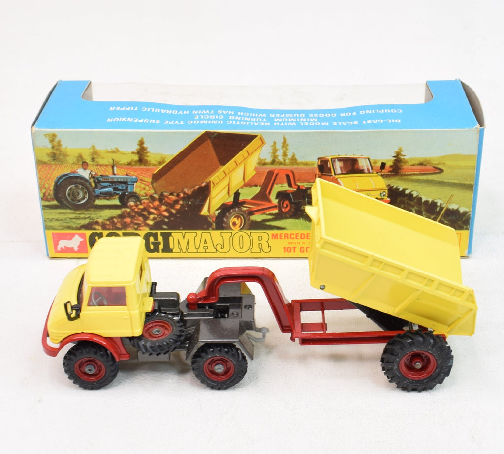Corgi toys 1145 Unimog & Goose Dumper Virtually Mint/Nice box – JK DIE ...
