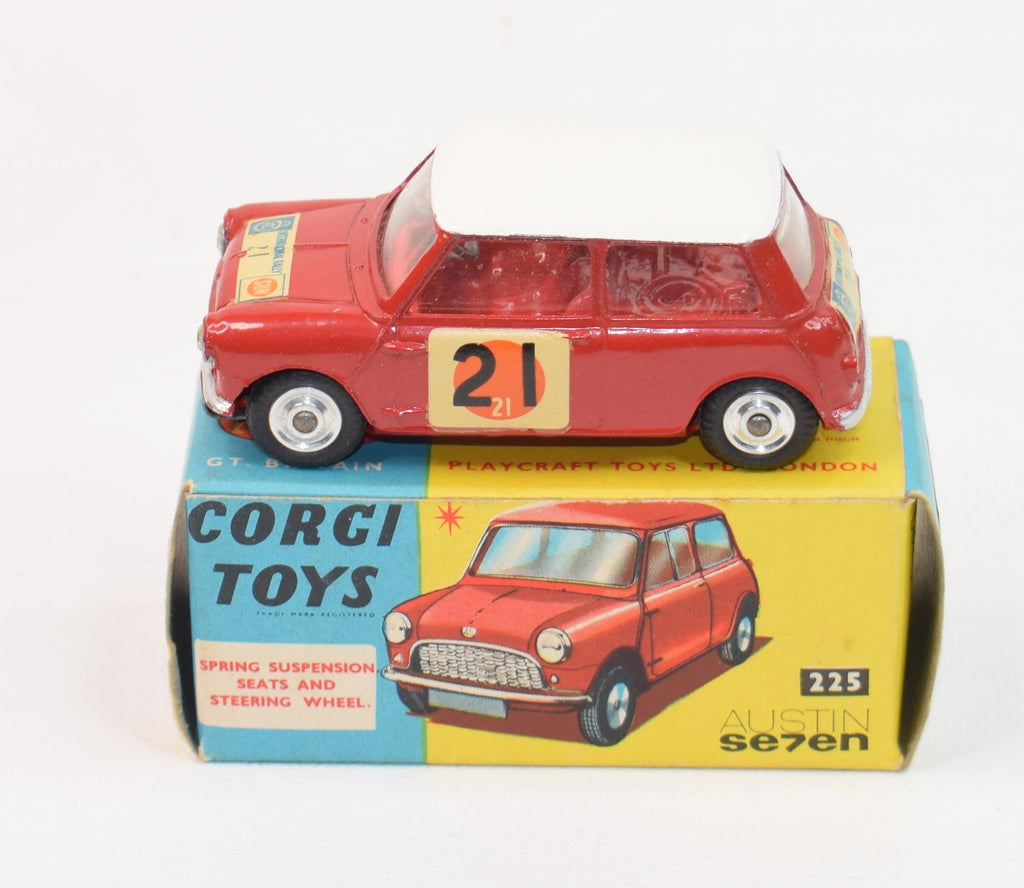 Corgi toys 333 Mini Cooper S 'Sun R.A.C Rally' Virtually Mint/Boxed ...