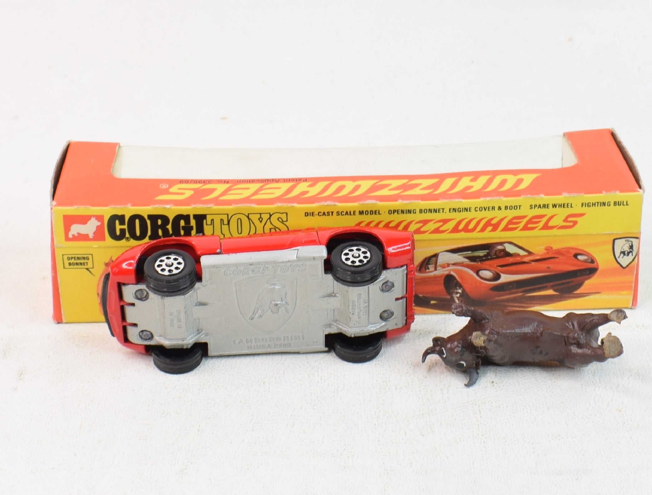 Corgi toys 342 Lamborghini P400 Miura Virtually Mint/Lovely box – JK ...