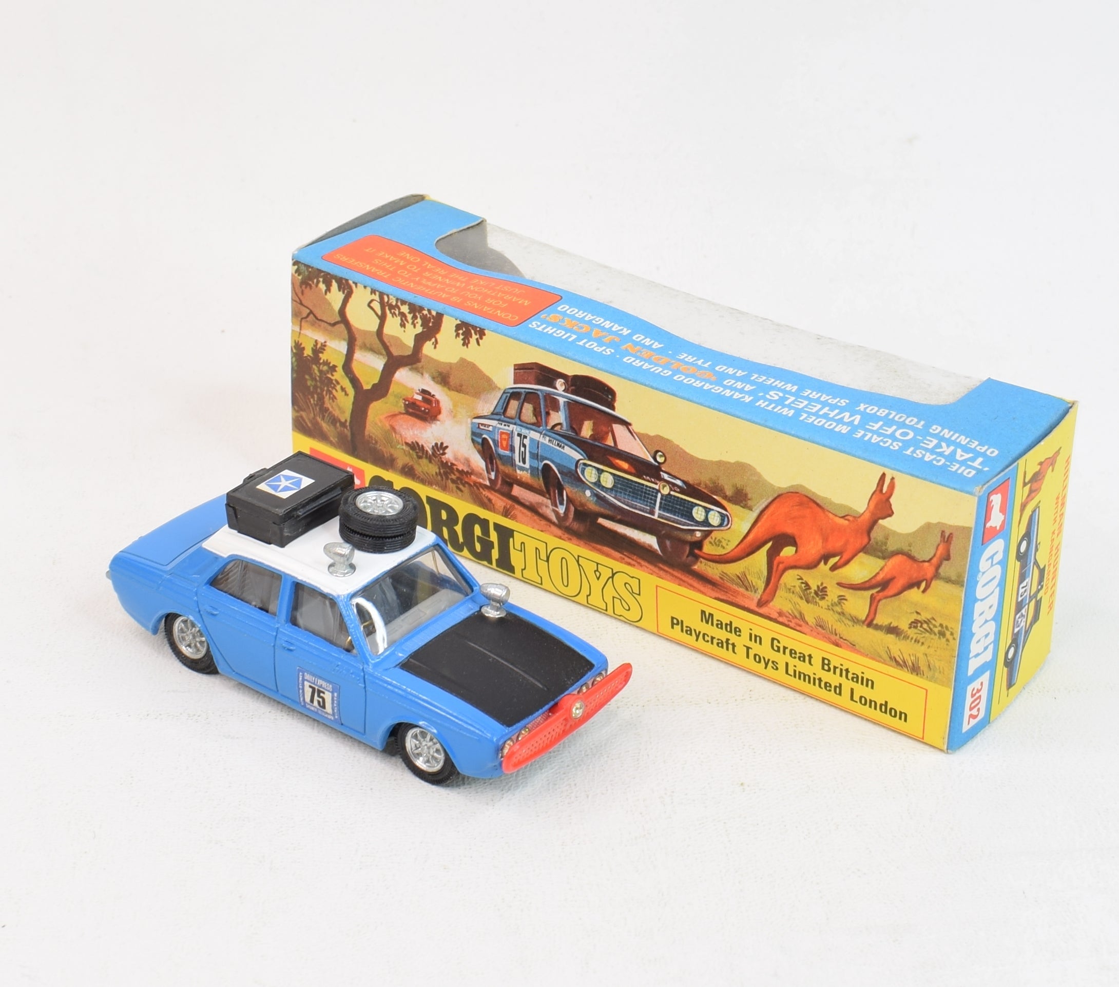 Corgi toys 302 Hillman Hunter Mint/Nice box – JK DIE-CAST MODELS