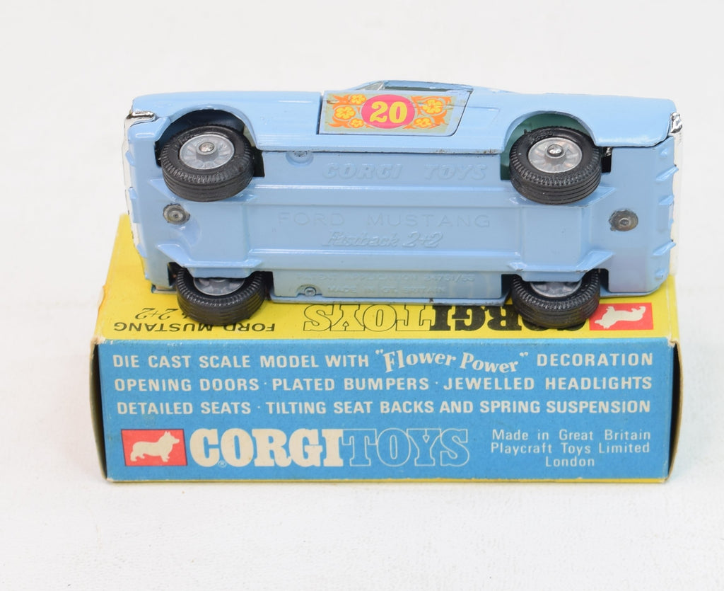 Corgi toys 348 Flower Power Mustang Virtually Mint/Boxed – JK DIE-CAST ...