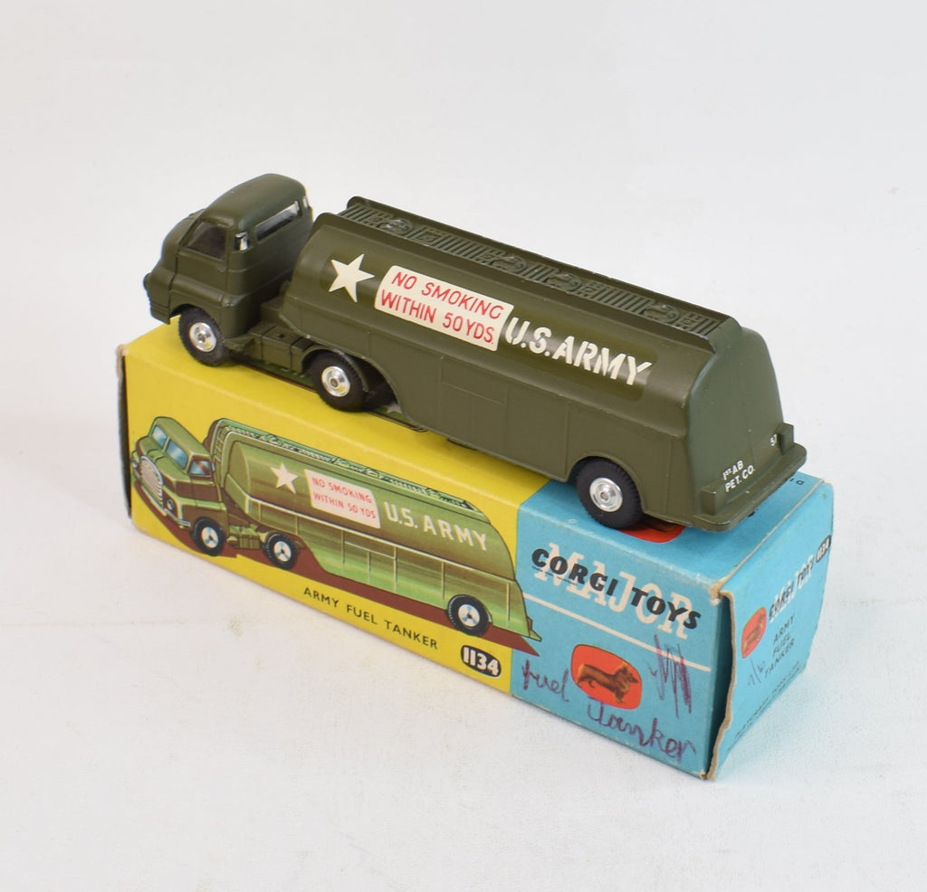 Corgi toys 1134 Army Fuel Tanker Very Near Mint/Boxed – JK DIE-CAST MODELS