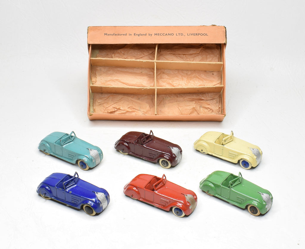 Dinky Toys 22G Streamline Tourer Trade box of 6 Very Near Mint/Boxed ...