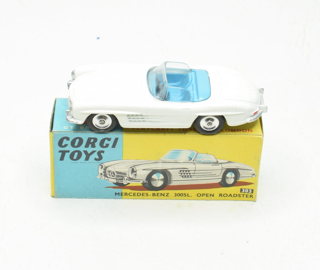 Corgi toys 303 Mercedes-Benz 300sl Roadster Very Near Mint/Boxed (Shap ...