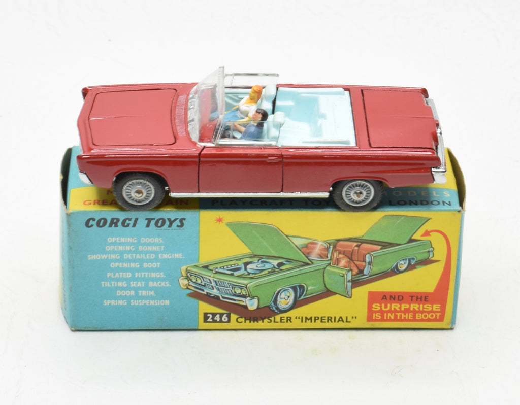 Corgi toys 246 Chrysler Imperial Very Near Mint/Boxed 'Geneva' Collect ...