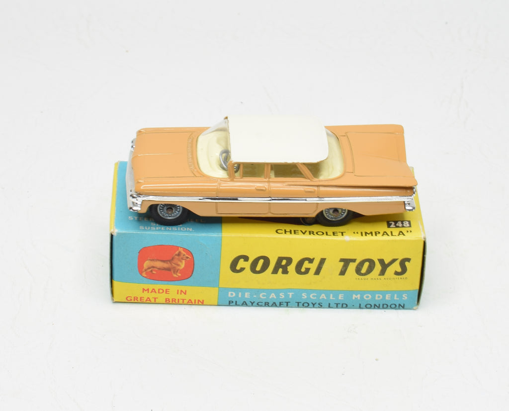 Corgi Toys 248 Chevrolet Impala Virtually Mint/Boxed (Cast hubs) – JK ...