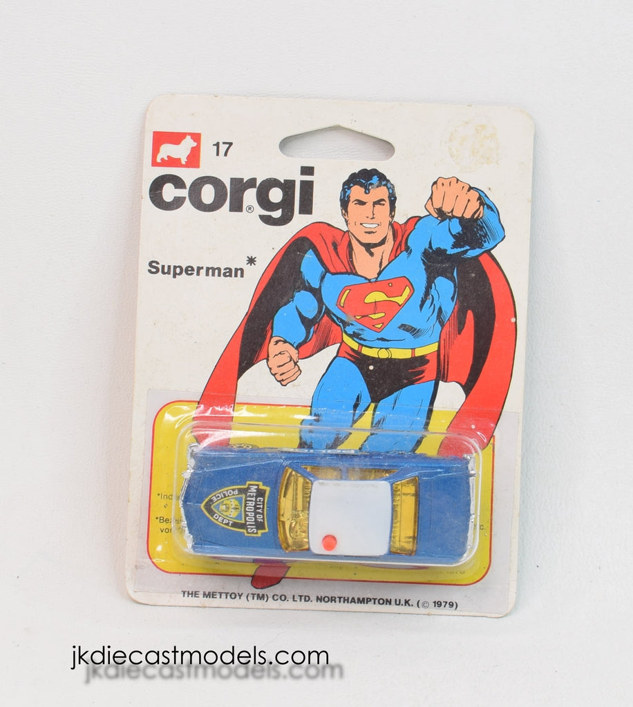 Corgi Juniors 17 - Superman Metropolis Police car - Mint/Nice Blister ...