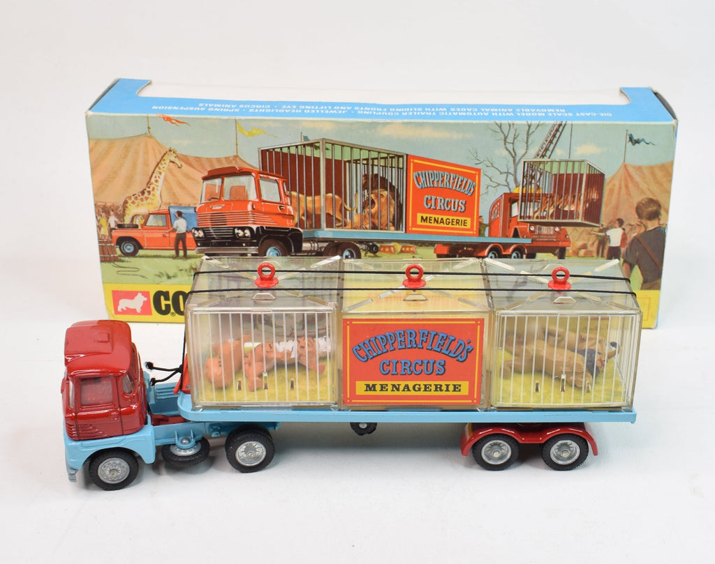 Corgi toys 1139 Chipperfields Menagerie Virtually Mint/Boxed (Retailer ...