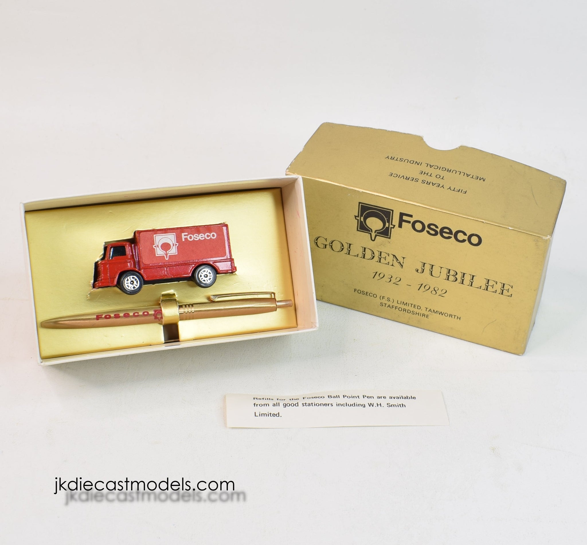 Corgi Junior Promotional 'Foseco' Golden Jubilee Mint/Boxed 'Lewes' Co ...