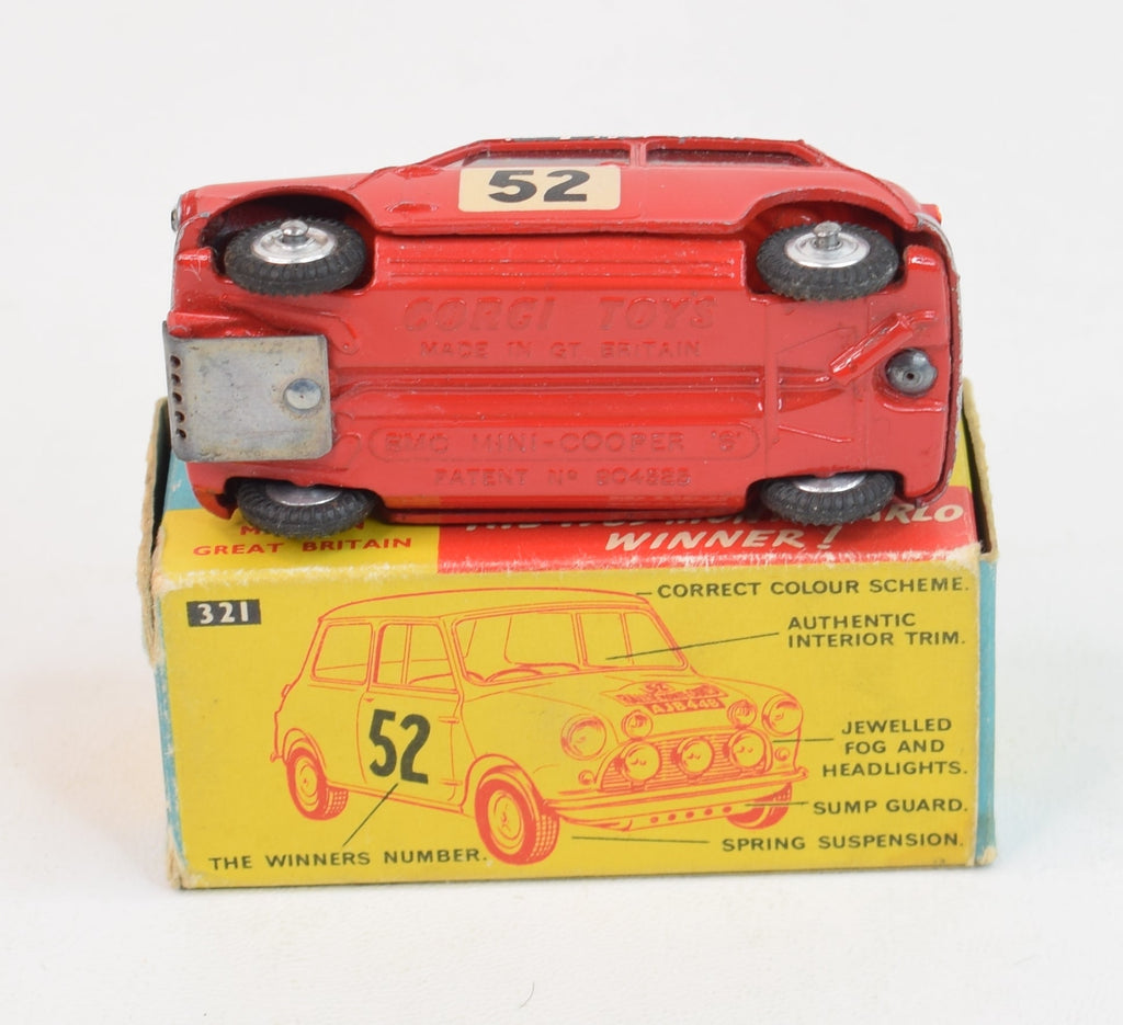 Corgi toys 321 B.M.C Mini Cooper 'S' Very Near Mint/Boxed – JK DIE-CAST ...
