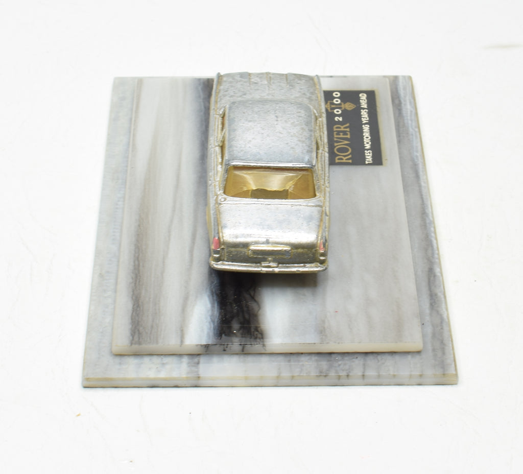 Corgi toys 252 Rover 2000 Dealership salesman plaque The 'Finley' Coll ...