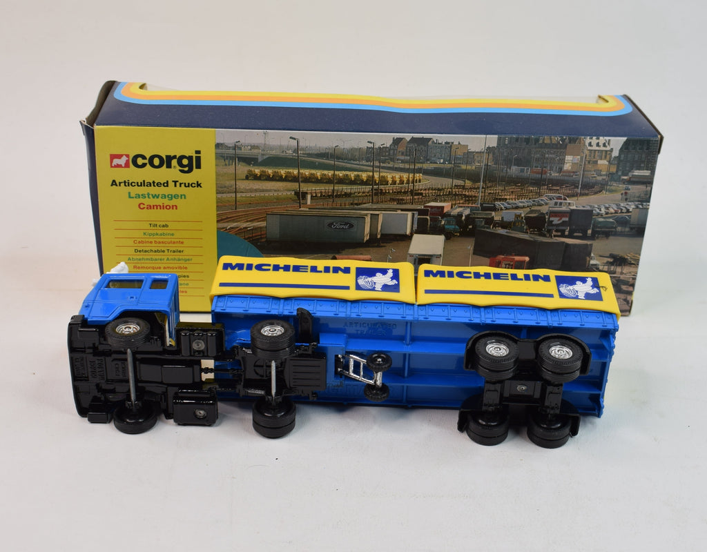 Corgi toys 1109 'Michelin' Articulated Truck Virtually Mint/Boxed – JK ...