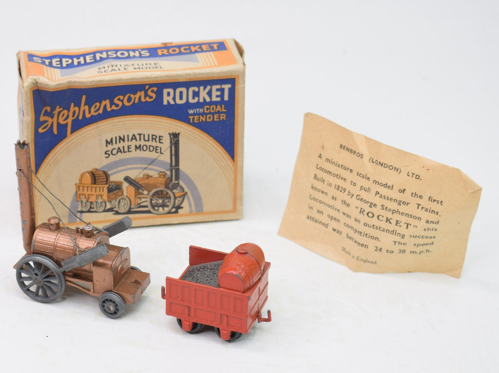 Benbros Stephenson's Rocket Virtually Mint/Boxed The 'Heritage' Collec ...