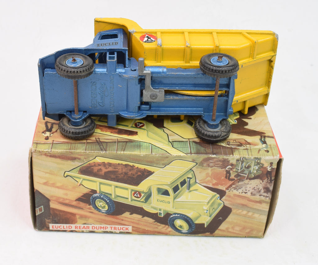 Benbros Euclid Rear Dump Truck Near Mint/Boxed The 'Heritage' Collecti ...