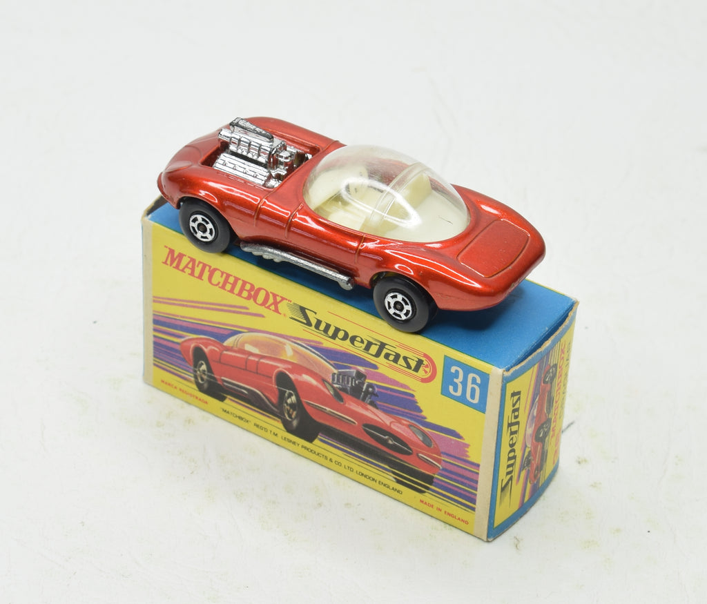Matchbox Superfast 36 Dragular Virtually Mint/Boxed The 'Finley' Colle ...