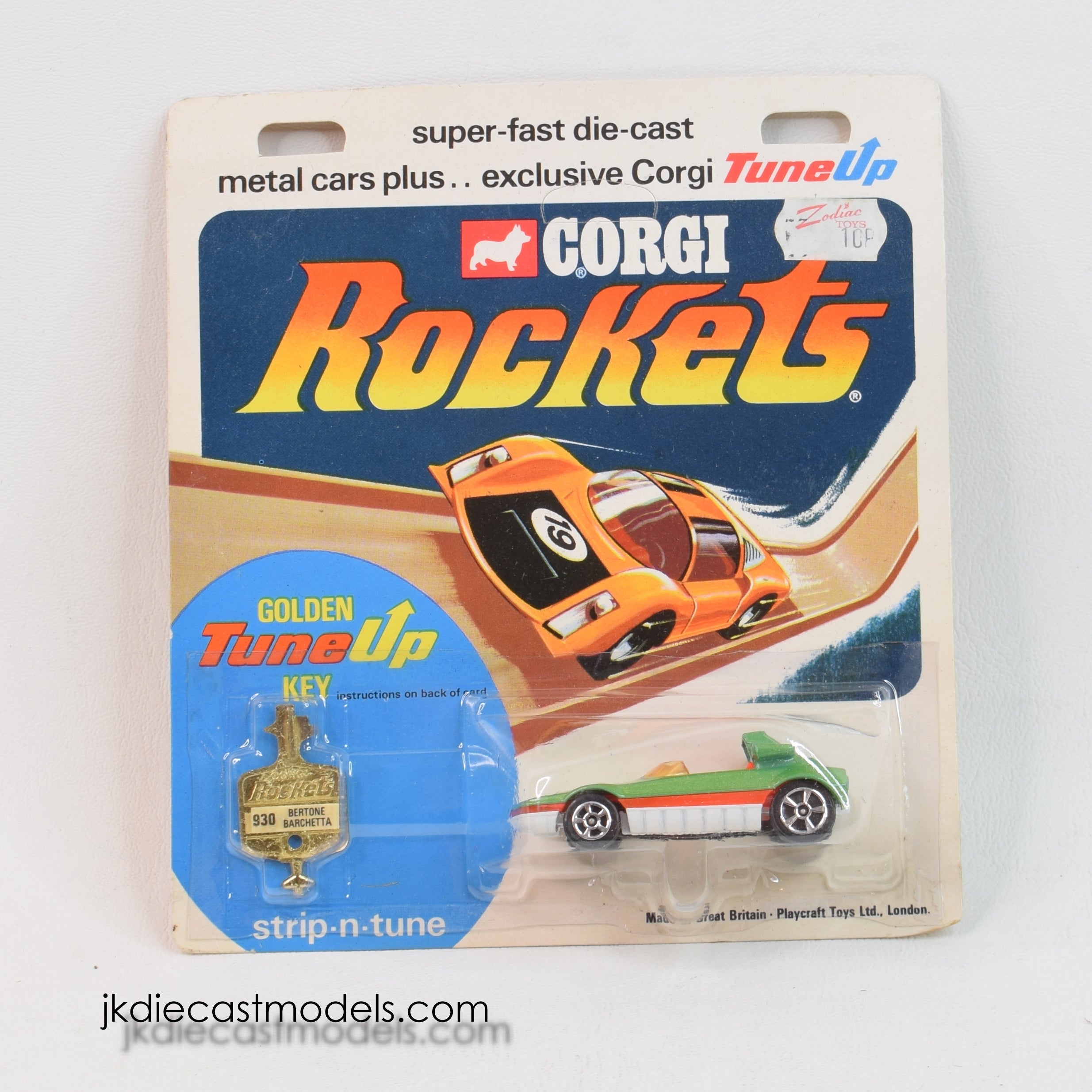 Corgi Rockets 930 Bertone Barchetta Mint/Nice card & blister – JK DIE ...