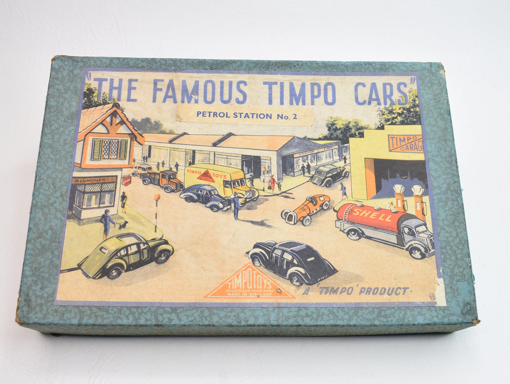 Timpo Toys Petrol Station No.2 Set Very Near Mint/Boxed 'Hartley' Coll ...
