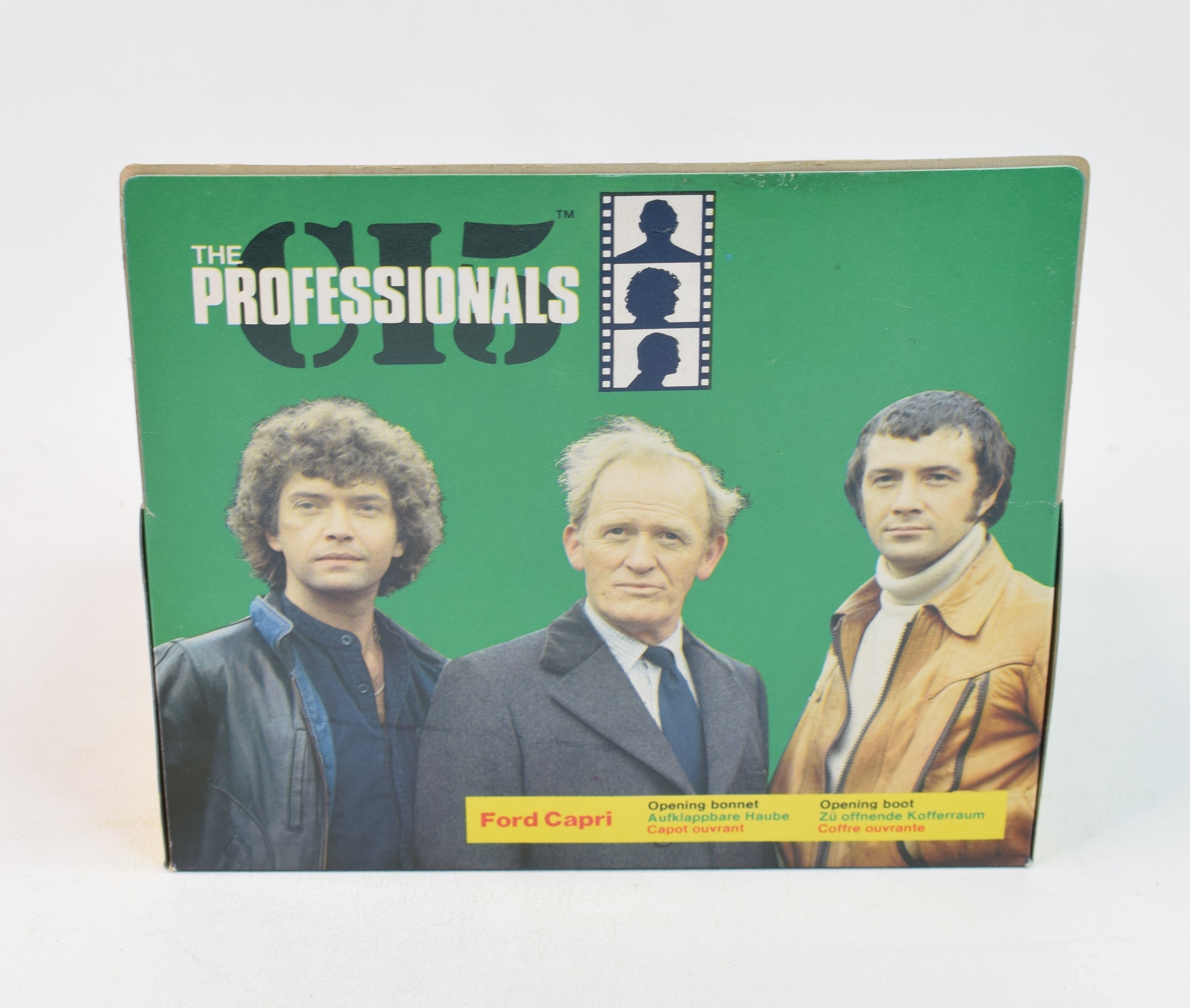 Corgi toys 342 The Professionals - Ford Capri Mint/Lovely box (Silver ...