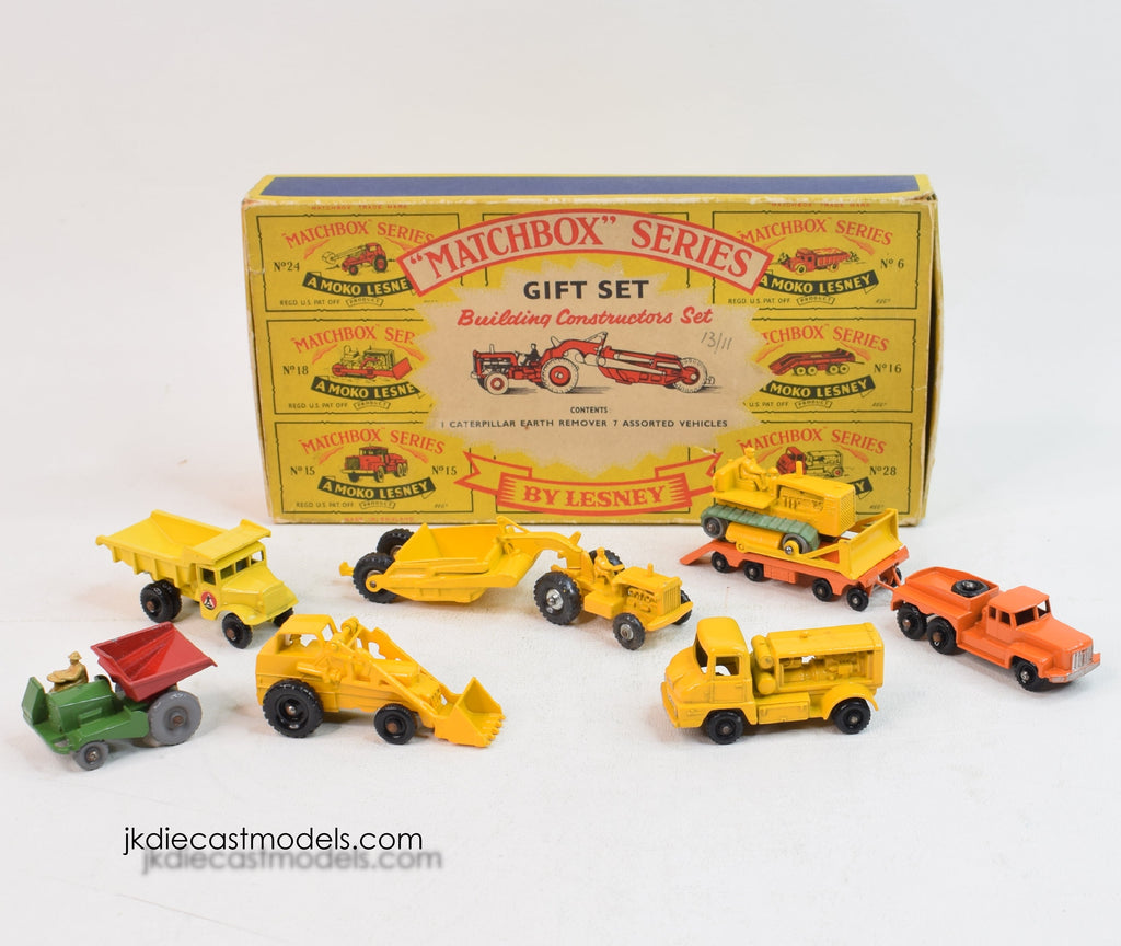 Matchbox G-3 Building & Construction gift set Very Near Mint/Boxed 'B ...
