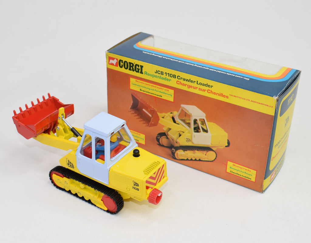 Corgi toys 1110 JCB 110B Crawler Virtually Mint/Boxed – JK DIE-CAST MODELS