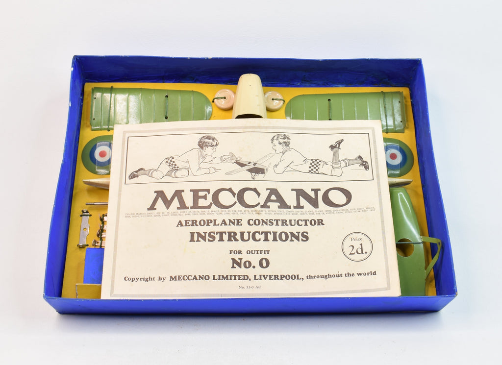 Meccano Aeroplane Constructor 0 Virtually Mint/Boxed – JK DIE-CAST MODELS