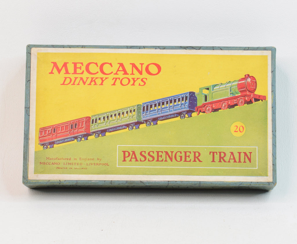 1934/40 Meccano Dinky toys No.20Passanger Train set Virtually Mint/Stu ...