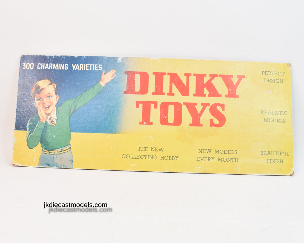 Dinky Toys '300 Charming Varieties' Point of Sale Display stand 'Huggl ...