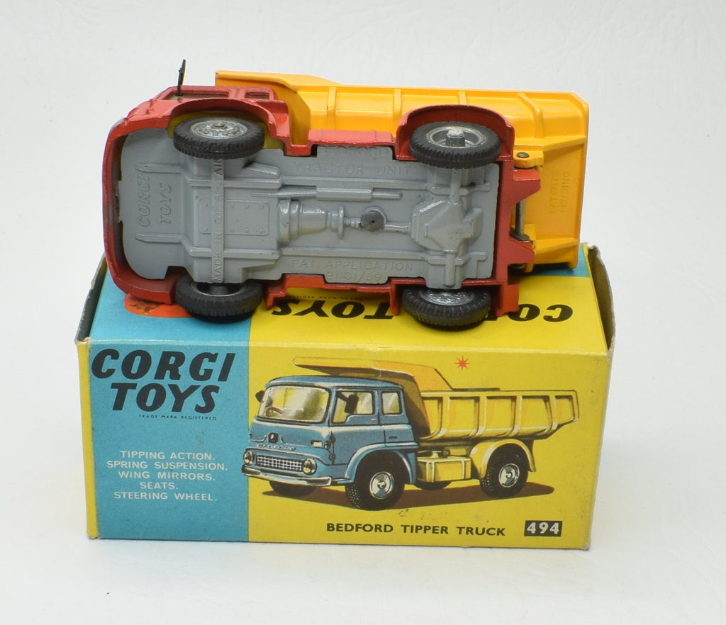 Corgi Toys 494 Bedford Tipper Very Near Mint/Boxed – JK DIE-CAST MODELS