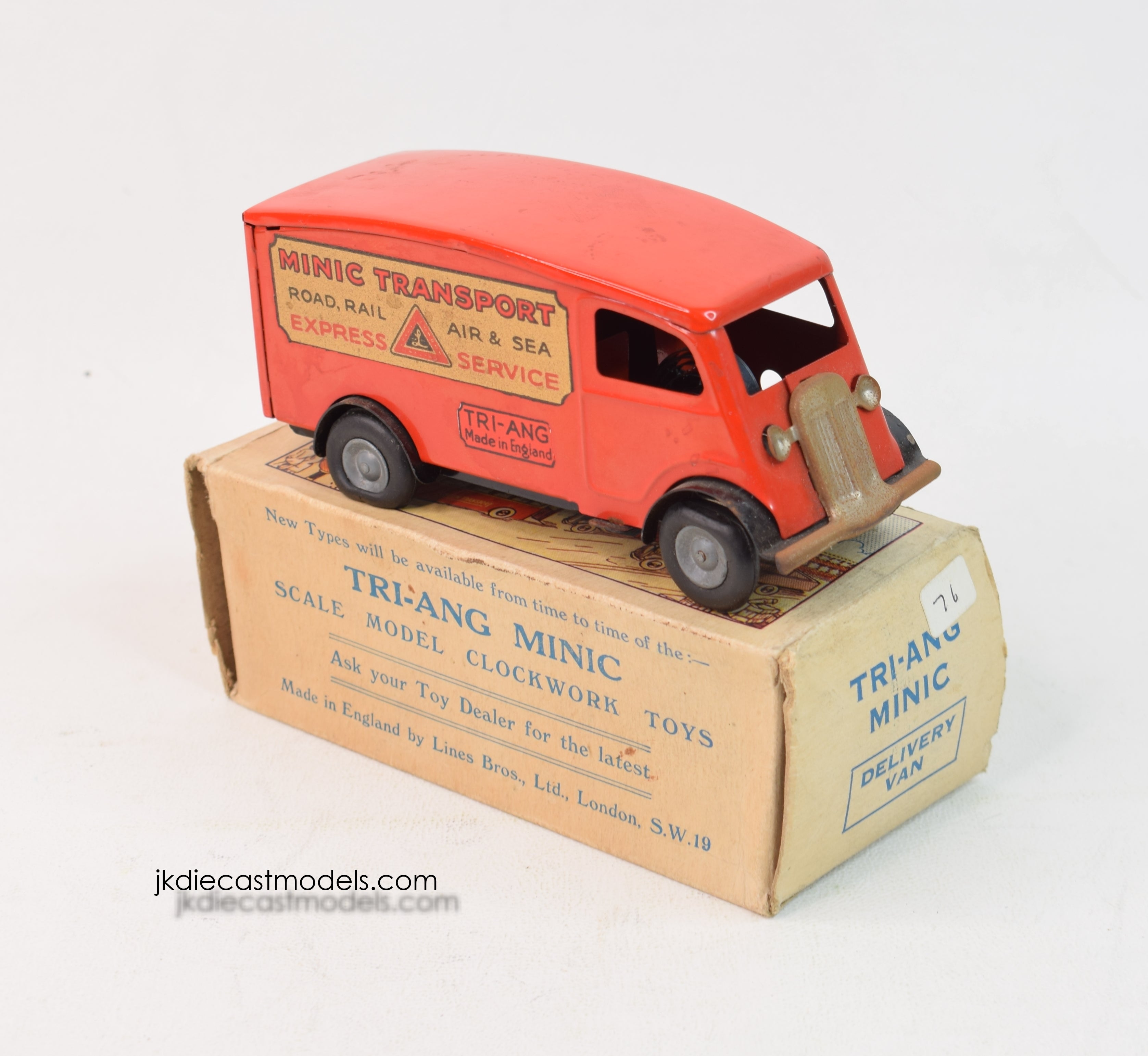 Tri-ang Minic - Delivery Van Very Near Mint/Boxed – JK DIE-CAST MODELS