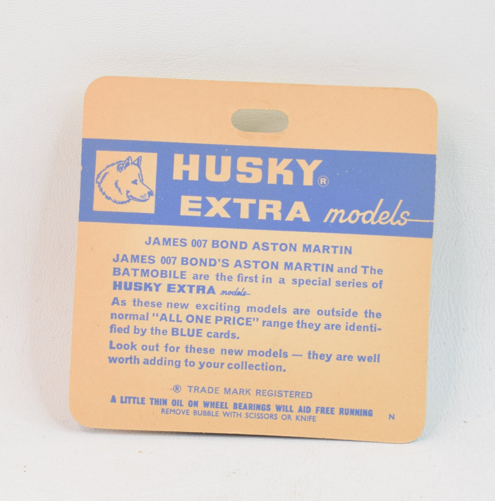 Husky models 1401 James Bond Aston Martin Mint/Lovely blister – JK DIE ...