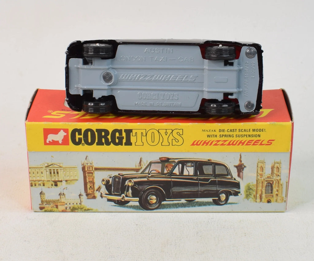 Corgi toys 418 Austin London Taxi Virtually Mint/Boxed 'Corgi Whizzwhe ...