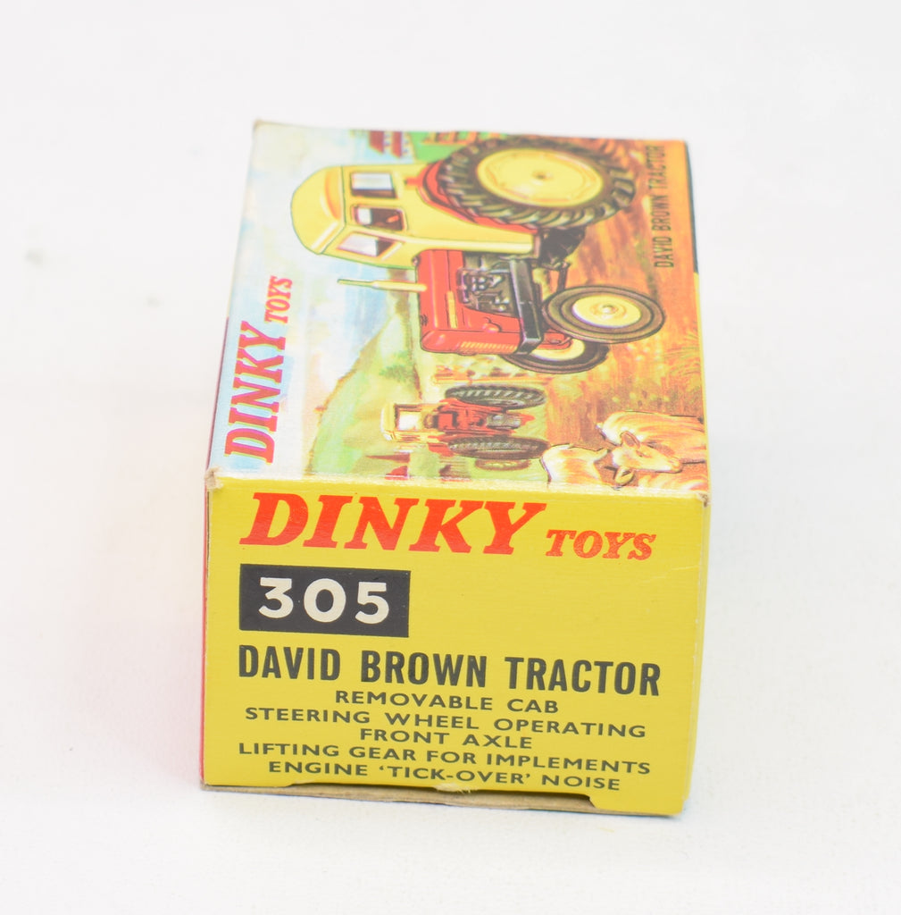 Dinky 305 David Brown Tractor (Box only) – JK DIE-CAST MODELS