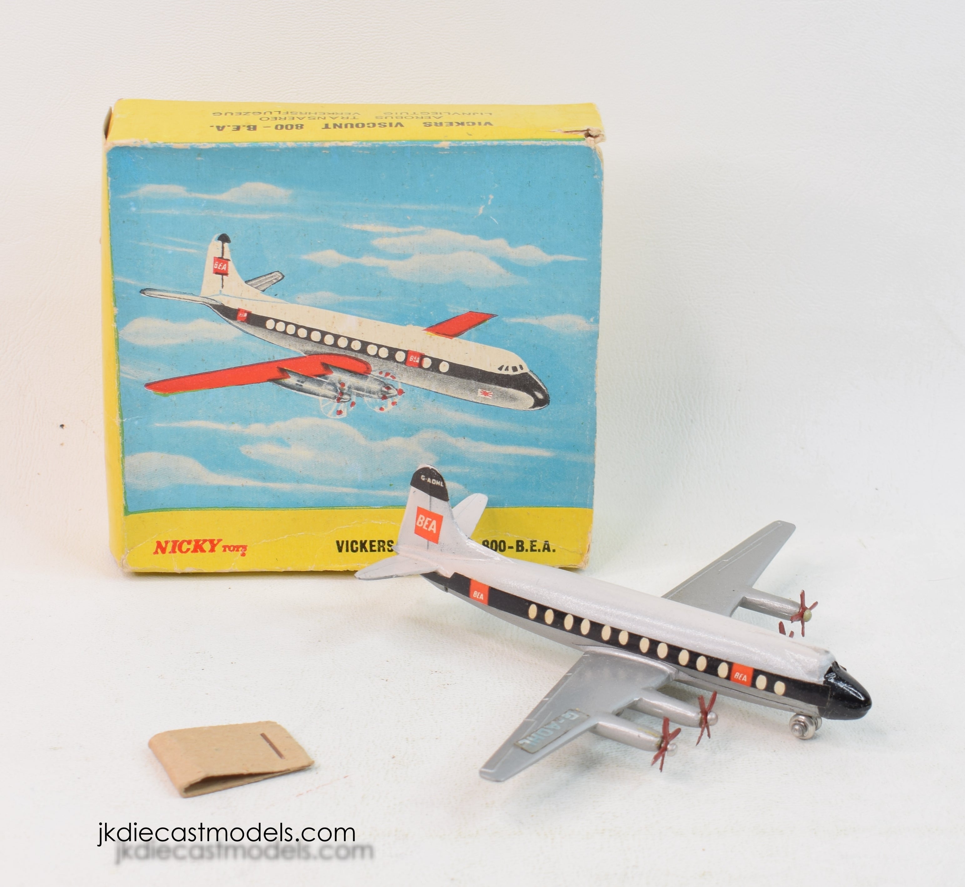 Nicky Toys 708 Vickers Viscount 800-BEA Very Near Mint/Boxed 'Hard Roc ...