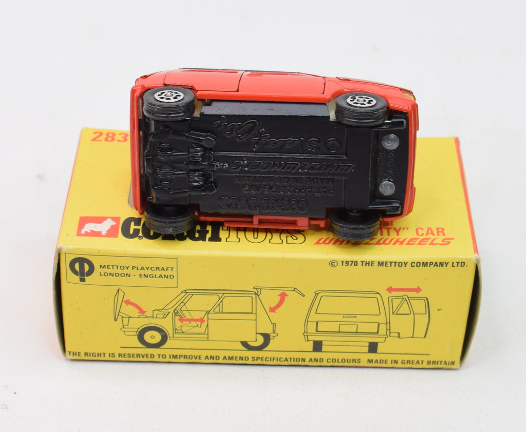 Corgi toys 283 DAF - City car Virtually Mint/Boxed 'JJP Vancouver' Col ...