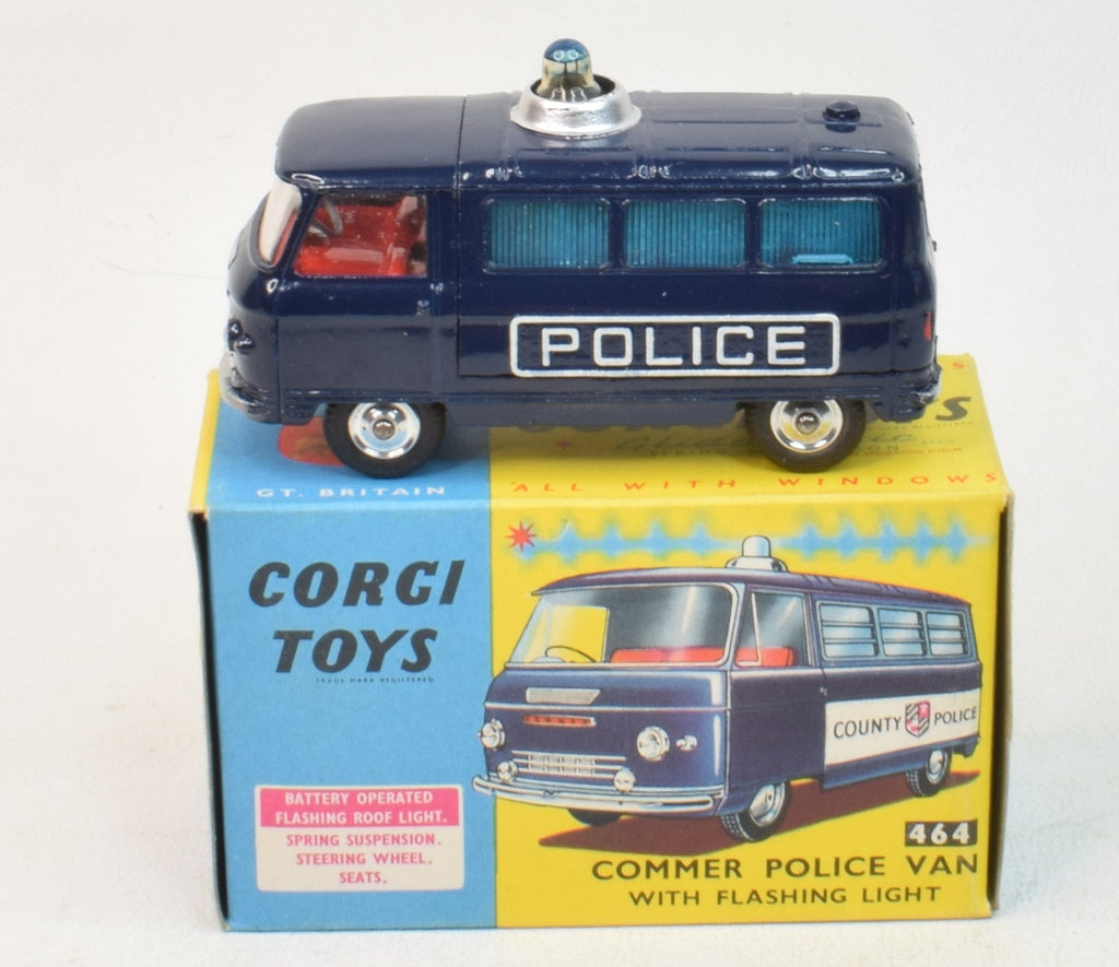 Corgi Toys 464 Commer Police Virtually Mint/Nice box – JK DIE-CAST MODELS