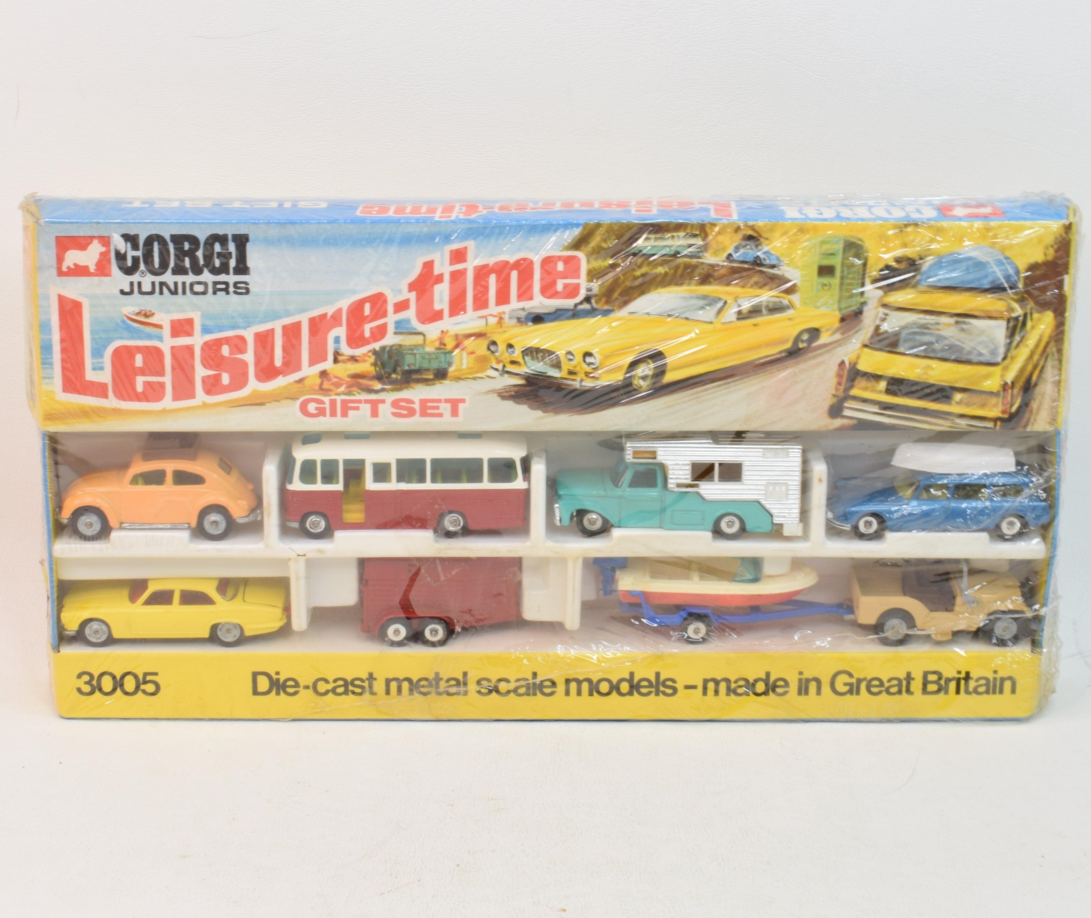 Corgi Juniors 3005 U.S Export Leisure-time gift set Virtually Mint/Box ...