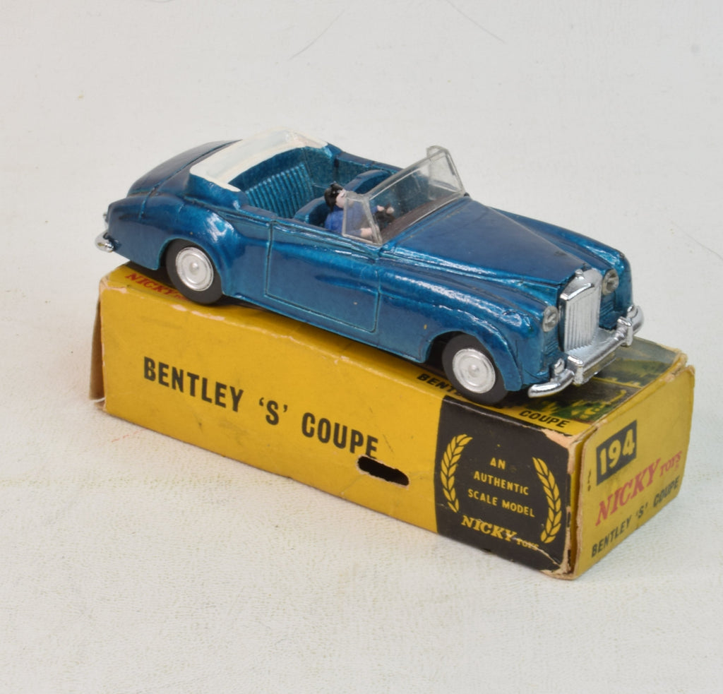 Nicky Toys 194 Bentley Very Near Mint/Boxed 'Hard Rock' Collection – JK ...