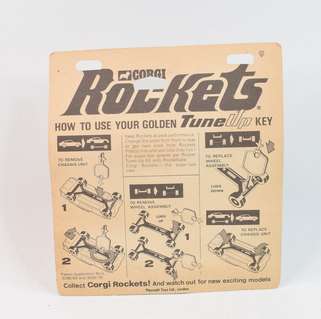 Corgi Rockets 926 Jaguar Pace car Mint/Nice card – JK DIE-CAST MODELS