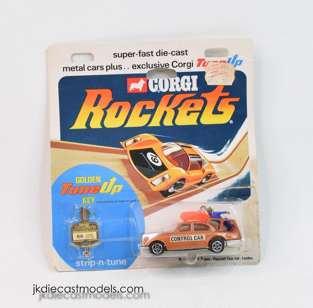 Corgi Rockets 926 Jaguar Pace car Mint/Nice card – JK DIE-CAST MODELS